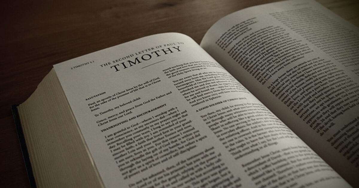 2 Timotius: Semangat Bagi Pekerja yang Setia | Theology of Work